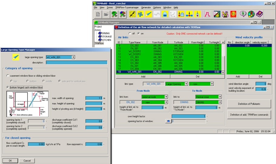 TRNFLOW – Ventilation module for TRNSYS 18 – Aiguasol